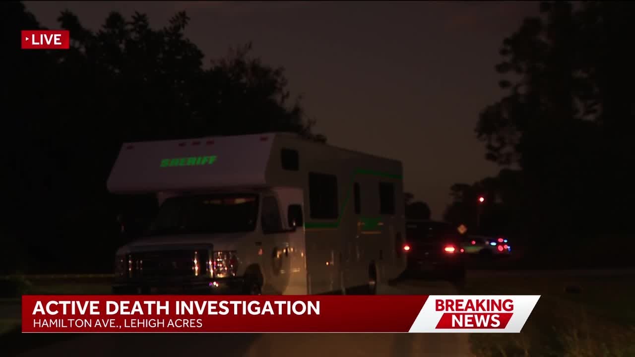 Active death investigation underway in Lehigh Acres - YouTube