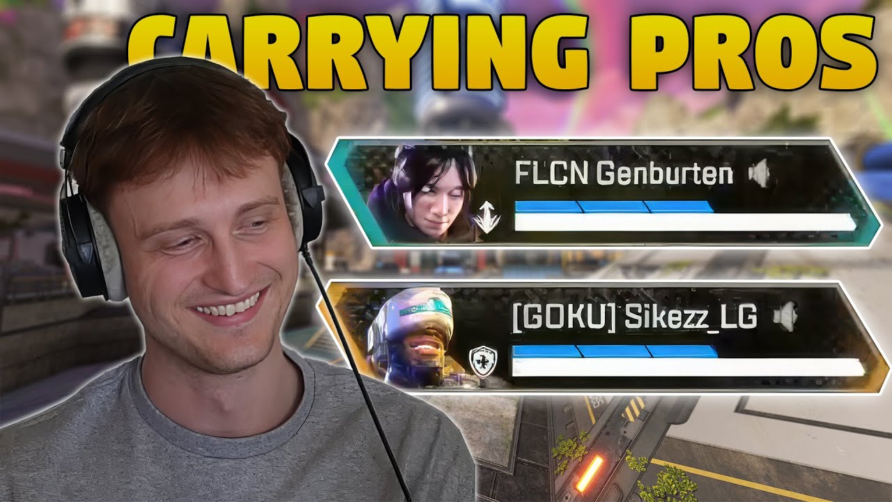 MIKKEL JORDAN CARRIES PROS IN RANKED - YouTube