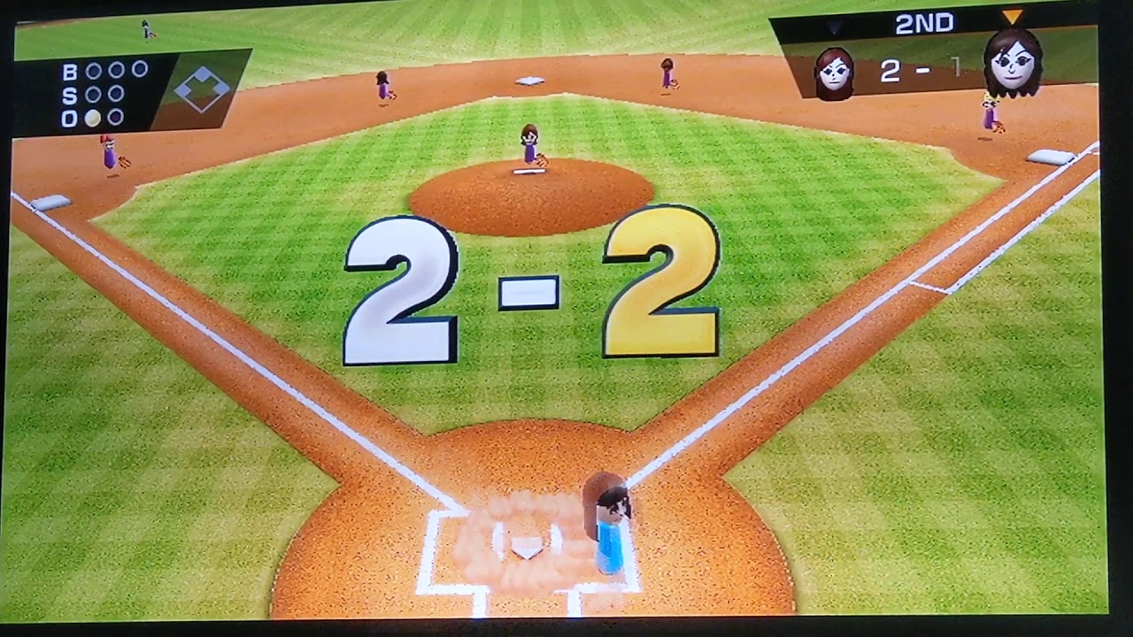 Wii Sports Baseball play as Ariel - YouTube
