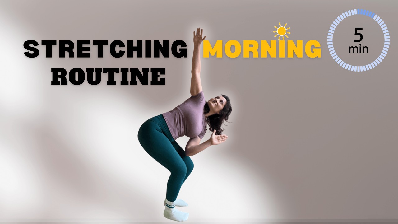 5 Min Stretching for Flexibility | Total Body Mobility every day, Feel ...