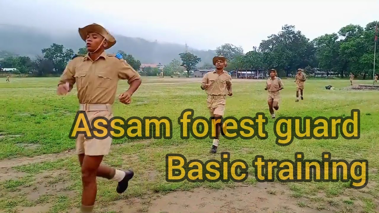 Assam forest guard basic training / Assam police - YouTube