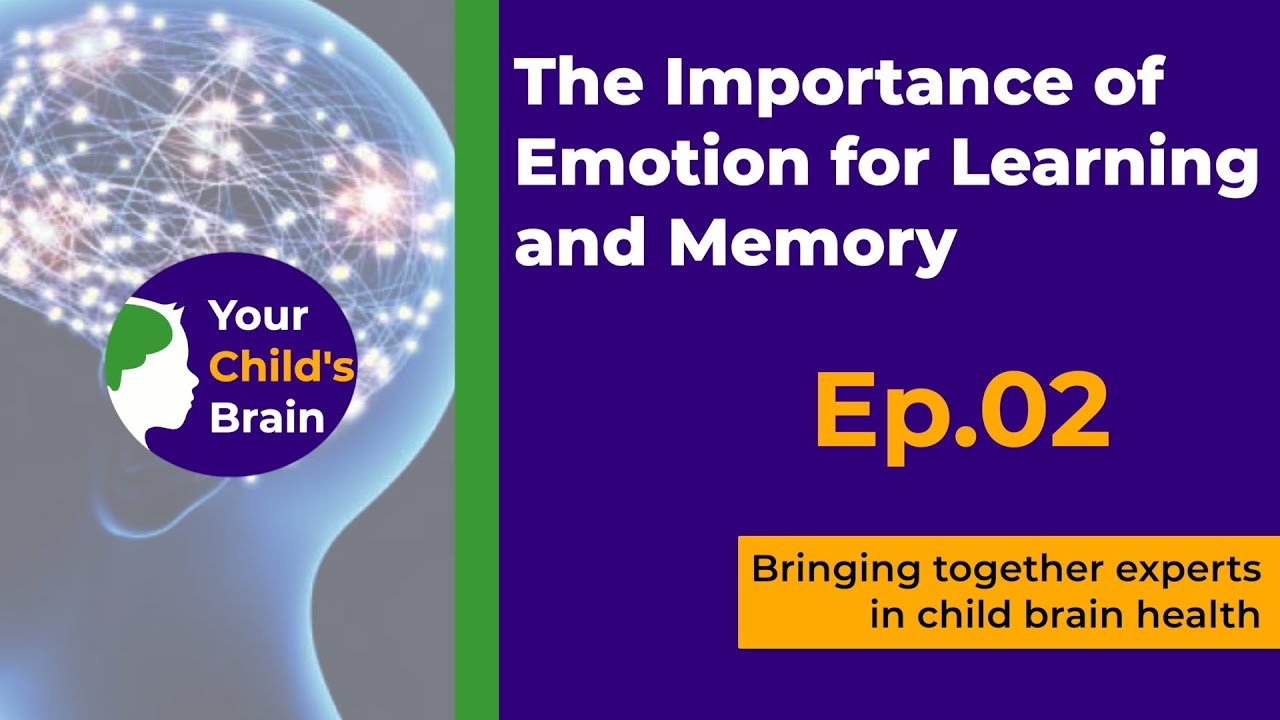 The Importance of Emotion for Learning and Memory | Your Child's Brain ...