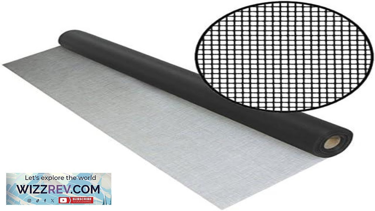 Phifer BetterVue High-Visibility Screen Mesh Roll for Window Door Porch ...