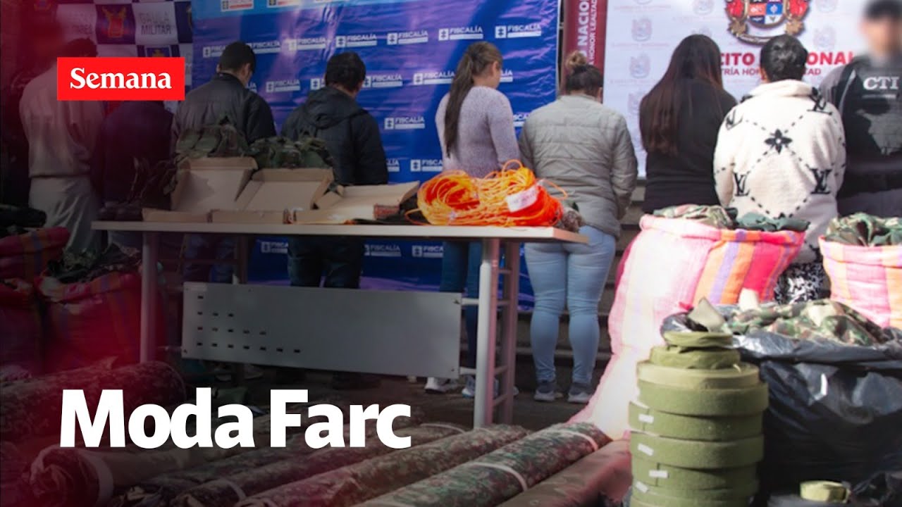 En Bogotá se diseñaban los uniformes de las disidencias de las Farc ...