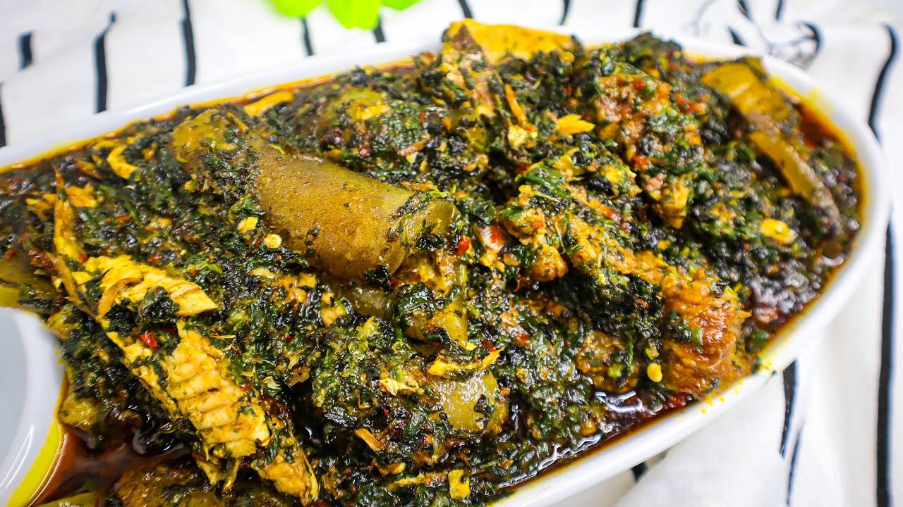 How to make Incredible Calabar Style Bitterleaf Soup the correct way ...