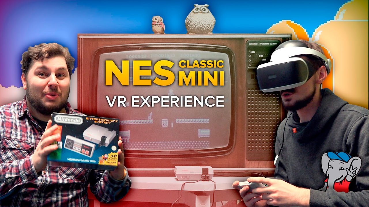 Super Mario в VR. NES Classic Mini и на чём в неё лучше играть. - YouTube
