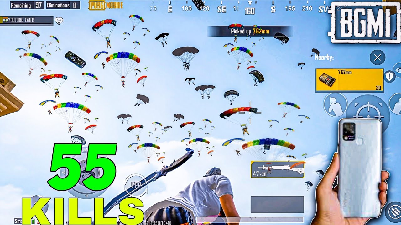 55 Kills!!😱 My Best Gameplay in this season🥵 PUBG Mobile Samsung,S5,S6 ...