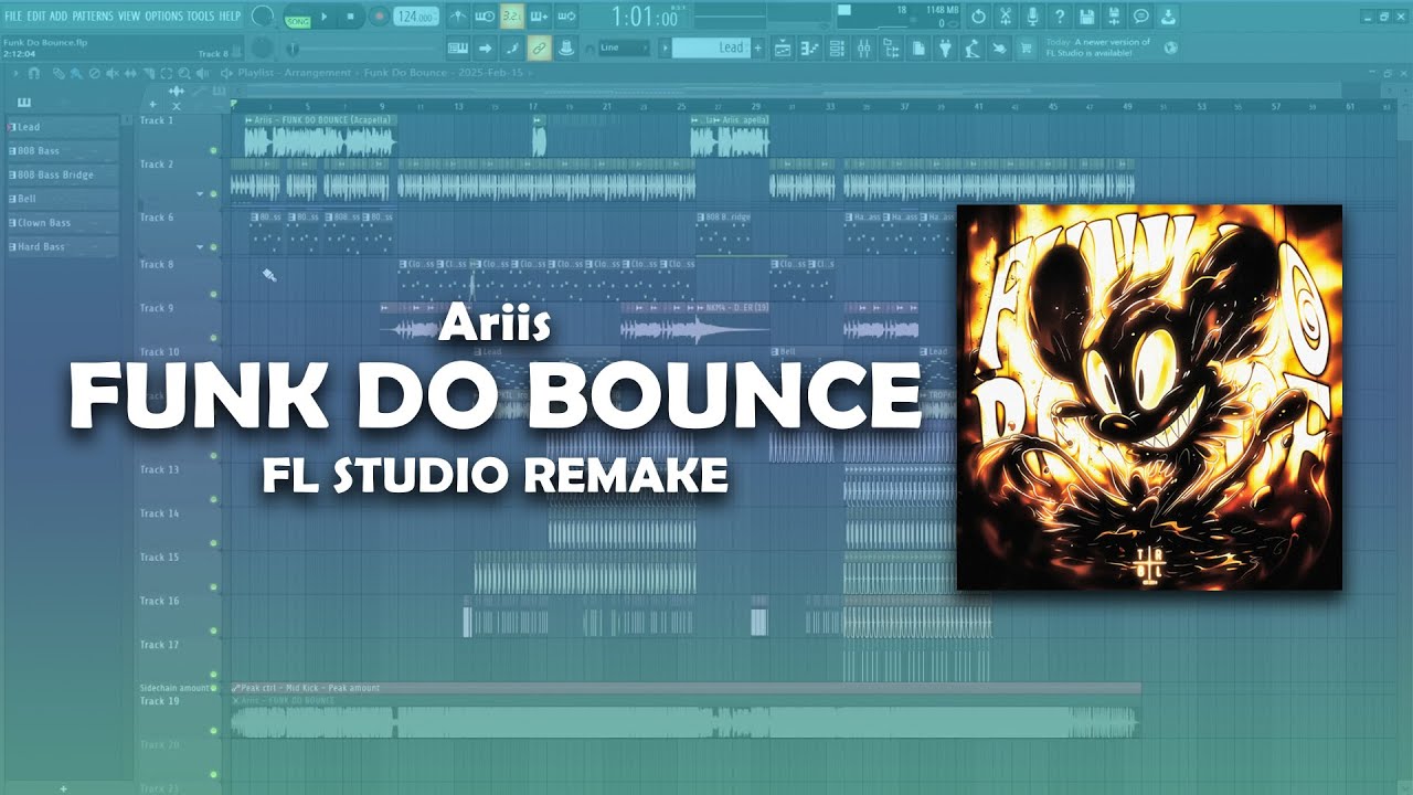 Ariis - FUNK DO BOUNCE [FL STUDIO TUTORIAL + REMAKE] - YouTube
