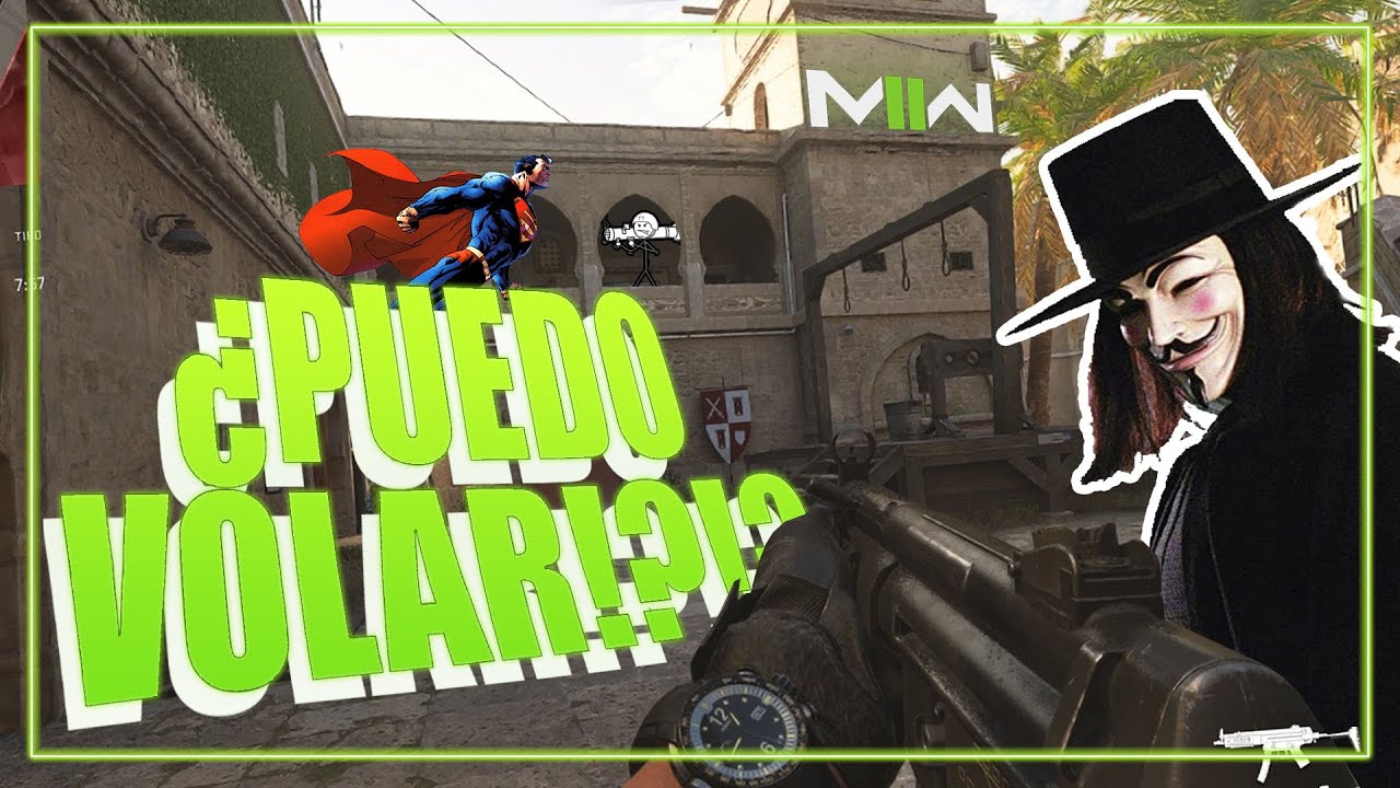 El BUG QUE TE HACE VOLAR EN COD MW2 - YouTube