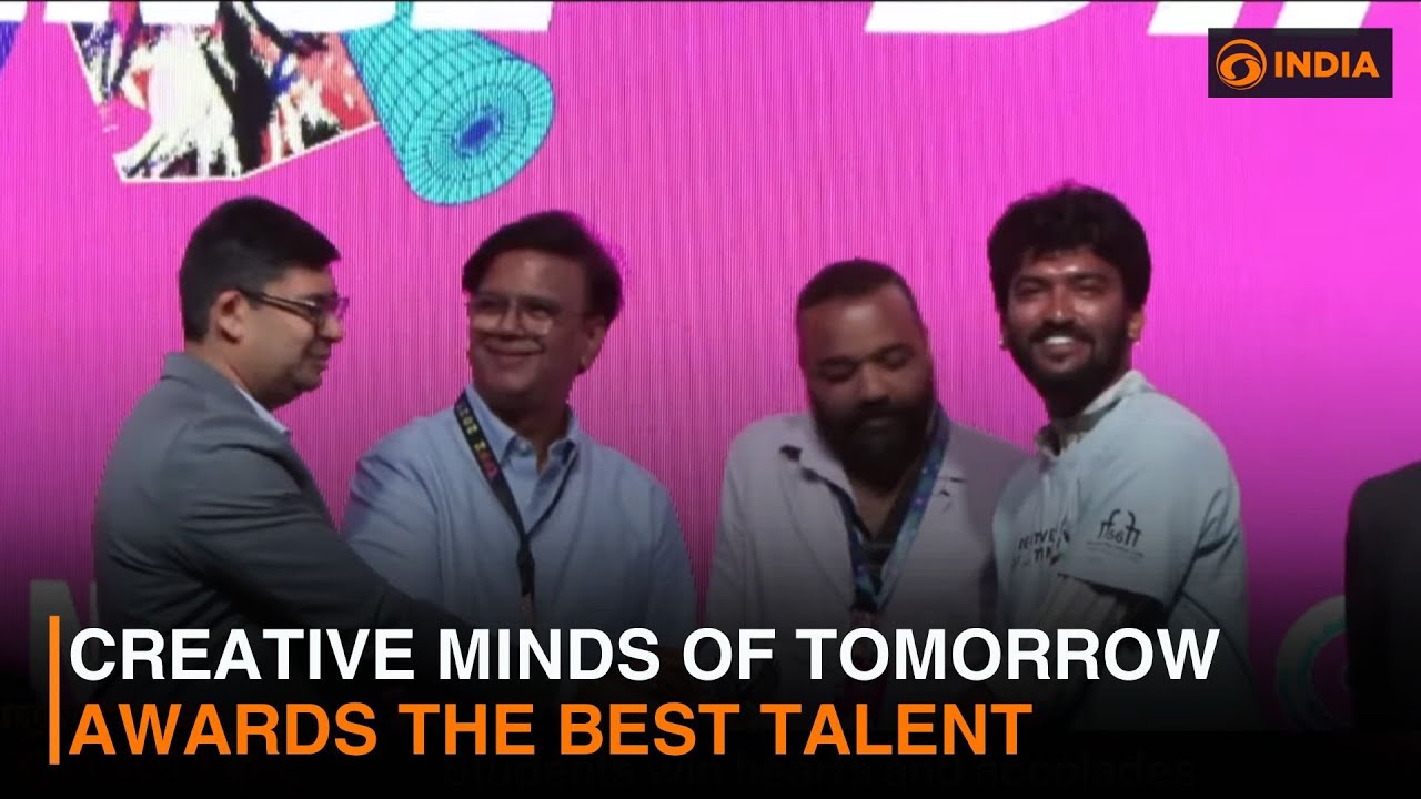 Creative Minds of Tomorrow awards the best talent - YouTube