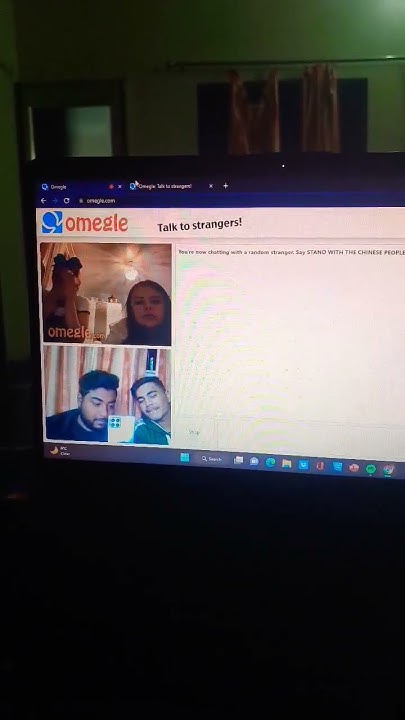 Trying omegle For The First Time - YouTube