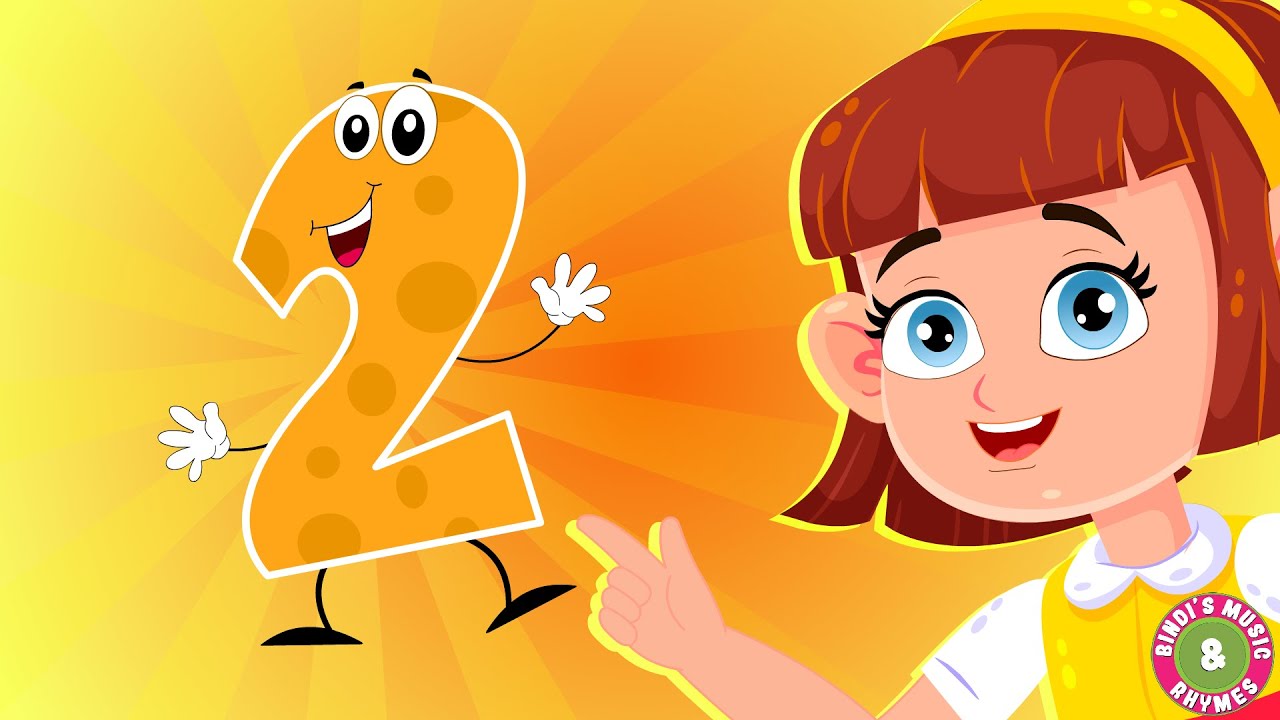 Numbers Song | Number 2 | Nursery Rhymes for Kids | Bindi's Music ...