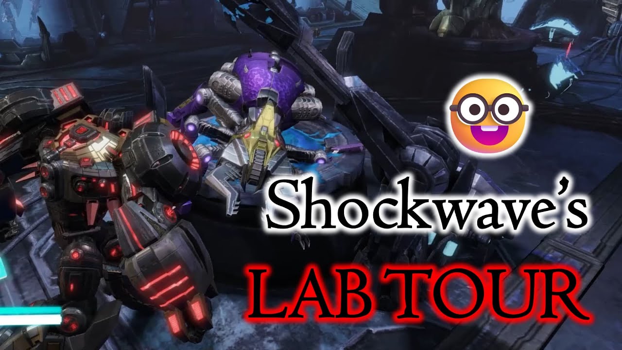 An In-Depth Tour of Shockwave's Laboratory 🤓 - Transformers Fall Of ...