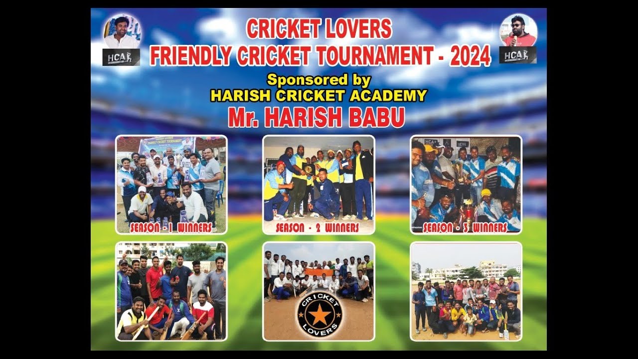 HCA - CL Friendly Cricket Tournament 2024 || Match 1 || Red Riders vs ...