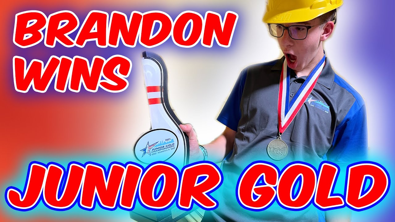 BRANDON WINS JUNIOR GOLD!!! - YouTube