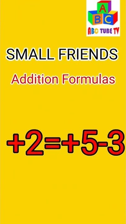 Abacus Level 1 I Abacus Small Friend Formulae for Addition Case - YouTube