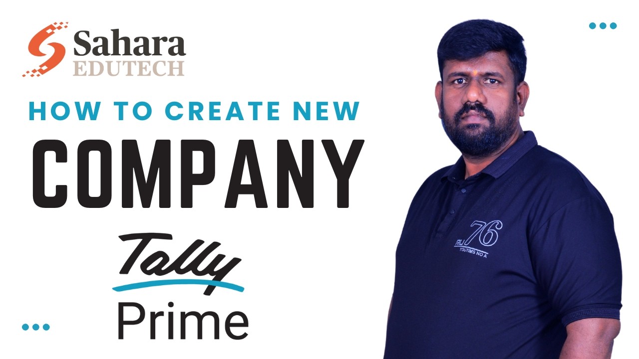 1️⃣ Company Creation in Tally Prime | Step-by-Step Tutorial for ...