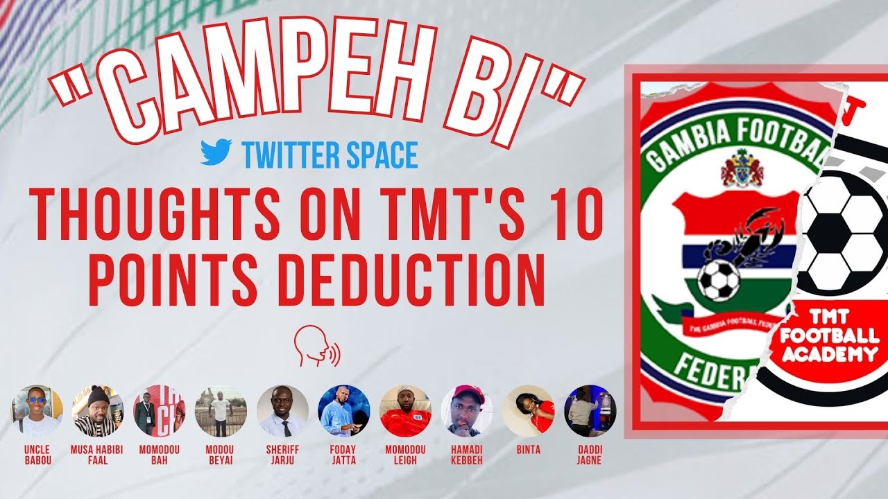 "CAMPEH B" Twitter Space | Thoughts on TMT's 10 Points Deduction - YouTube