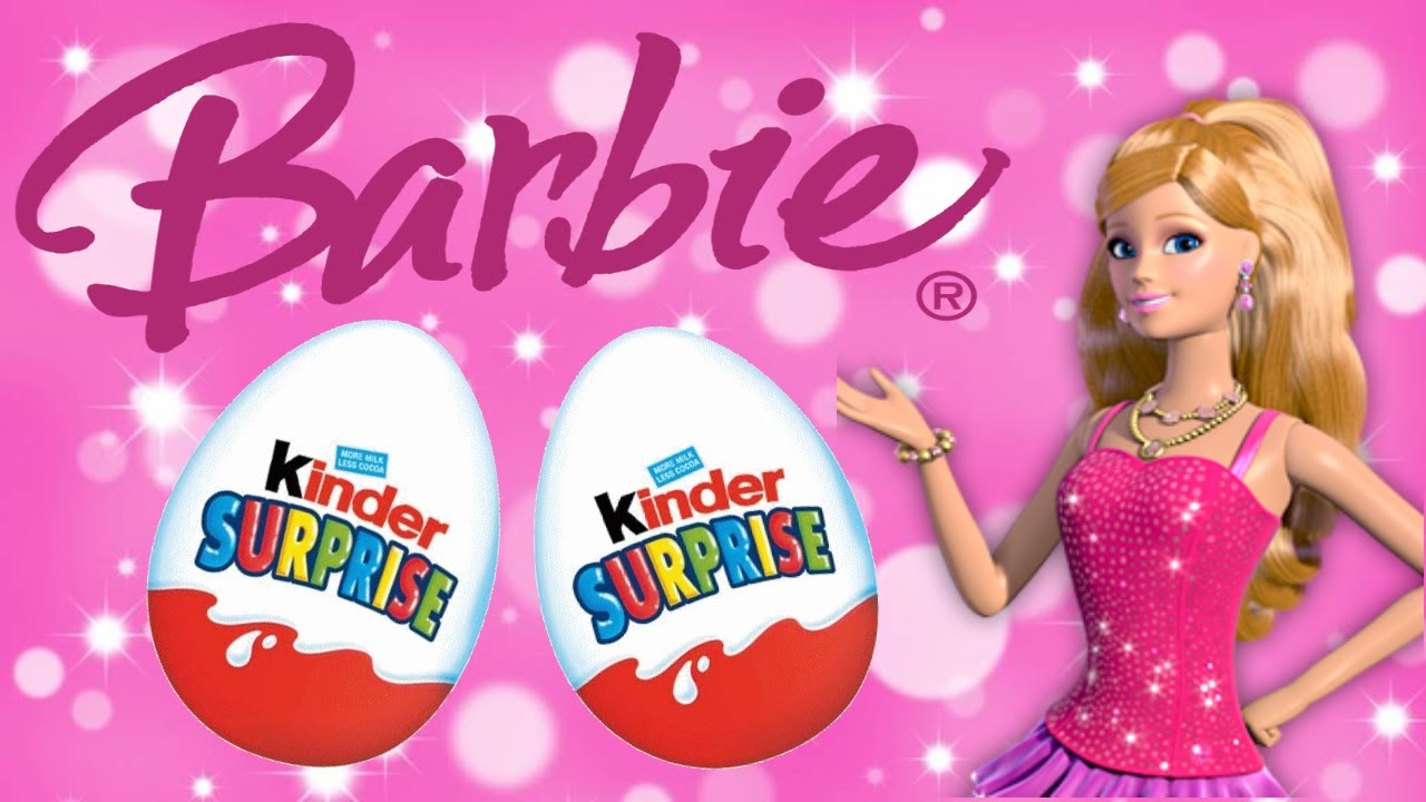 Barbie Kinder Surprise Eggs! Kids Toys Opening and Lots of Learning Fun ...