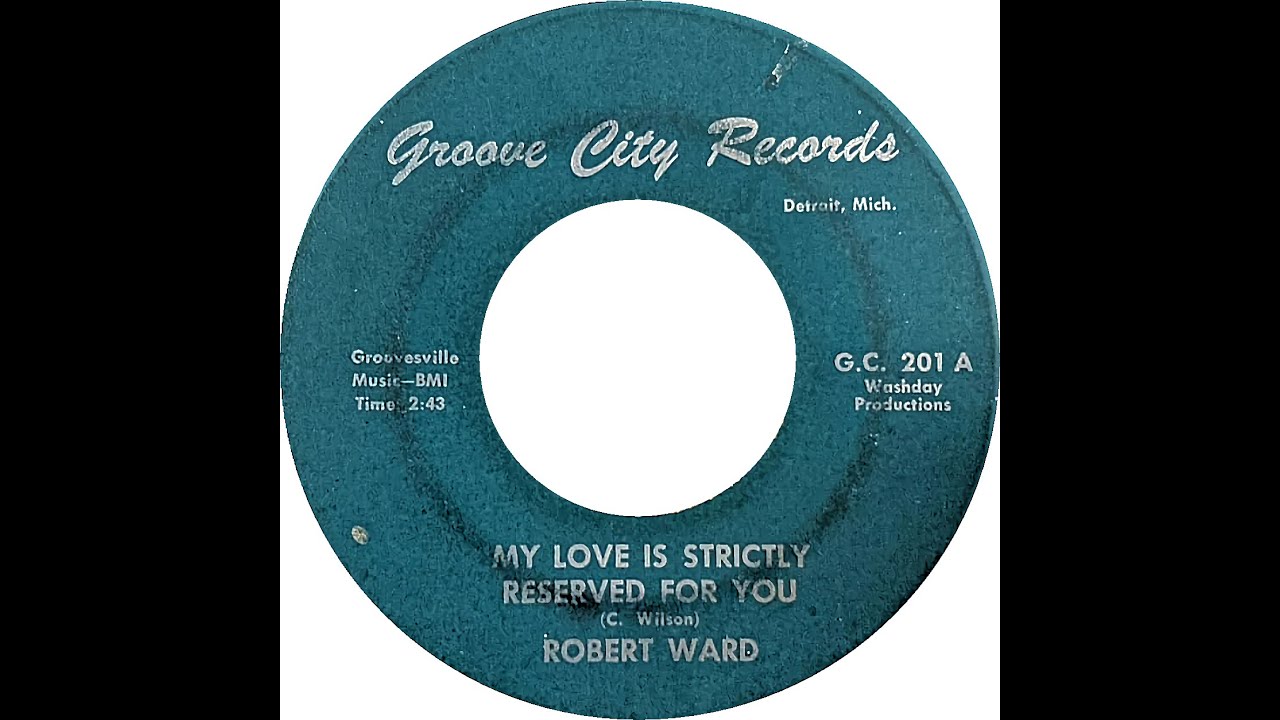 ROBERT WARD & GROUP MY LOVE IS STRICTLY RESERVED FOR YOU - YouTube