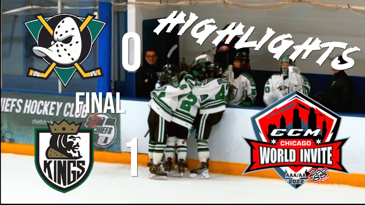 🔥CCM Chicago World Invite | HIGHLIGHTS - 12UAAA Anaheim Jr Ducks vs ...