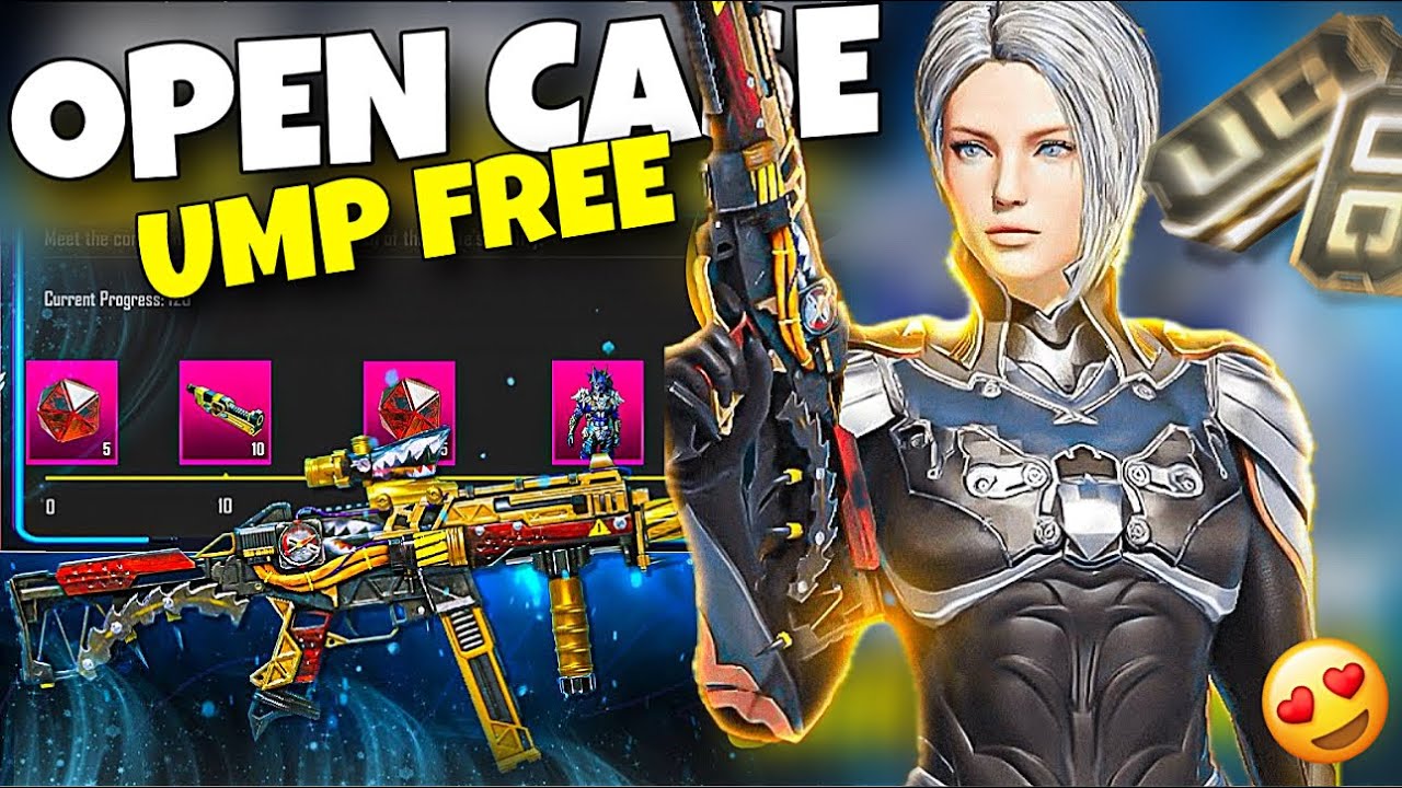 OPEN CASE CAIXA PREMIUM | UMP UPGRADE FREE NO PUBG MOBILE - YouTube