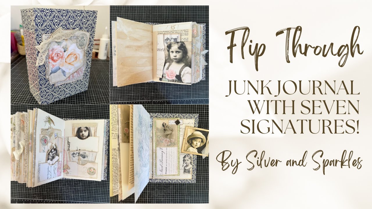 Check Out This Chunky Junk Journal With Seven Signatures - Flip Through ...