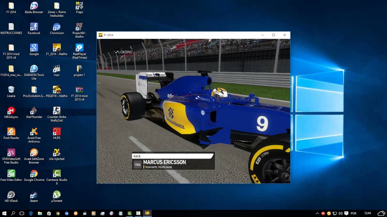 GAME F1 2014 MODS 2015 COMPLETO - YouTube