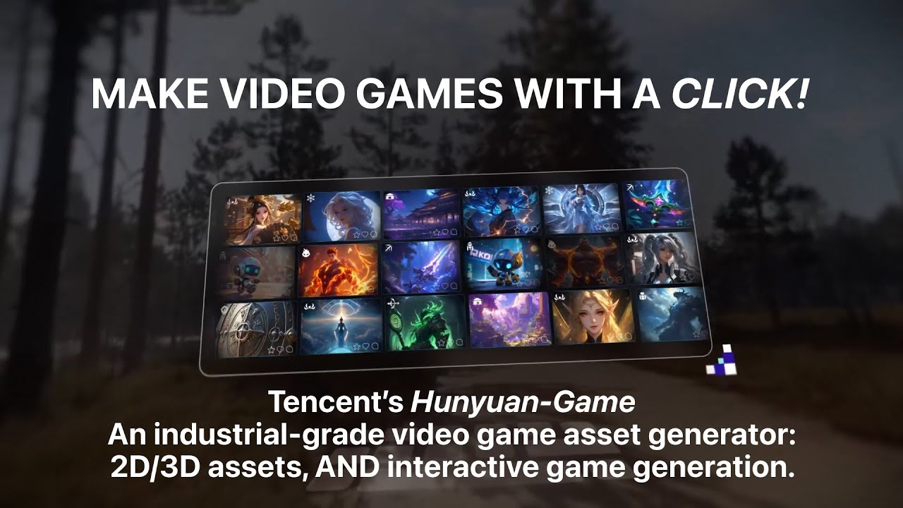 Tencent’s New AI Model Can Now Generate Playable Game Demos - YouTube