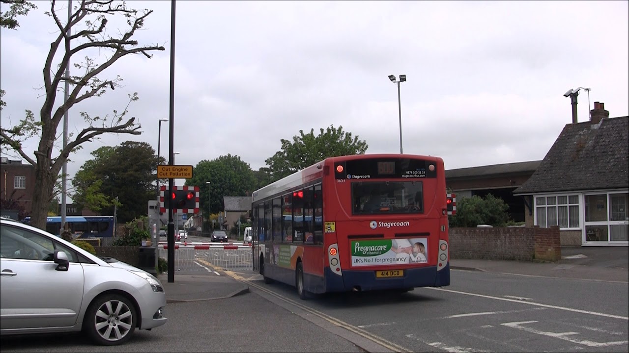 Chichester Basin Road Level Crossing (W.Sussex) (12.05.18) - YouTube
