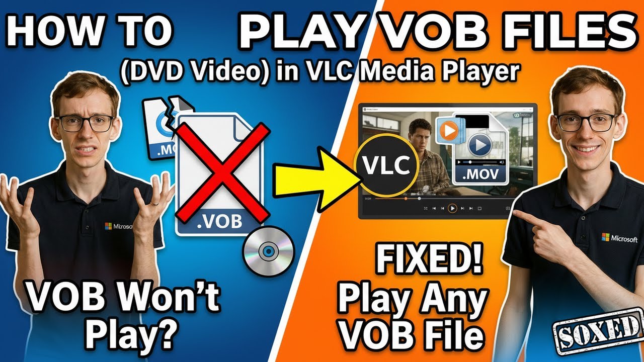 How to Play VOB Files (DVD Video) in VLC Media Player - YouTube