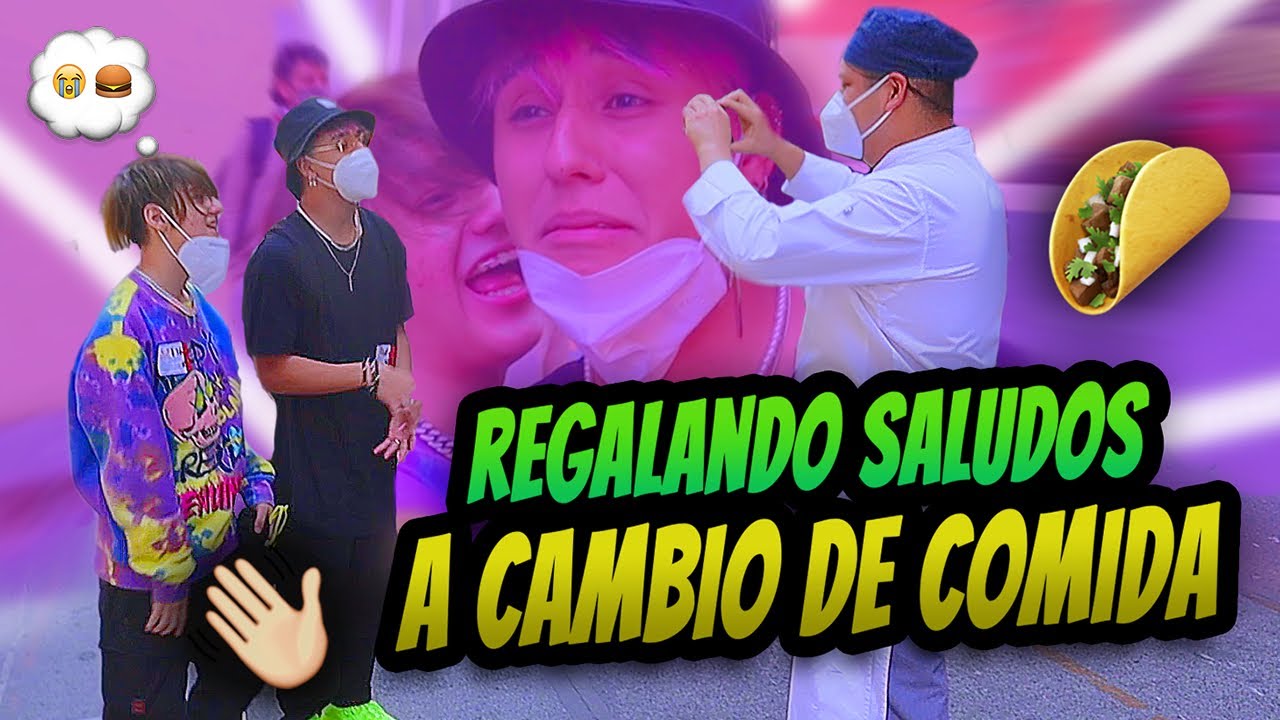 Lapizito y Lapizin PIDIENDO COMIDA EN TELEVISA | Soy Fredy - YouTube