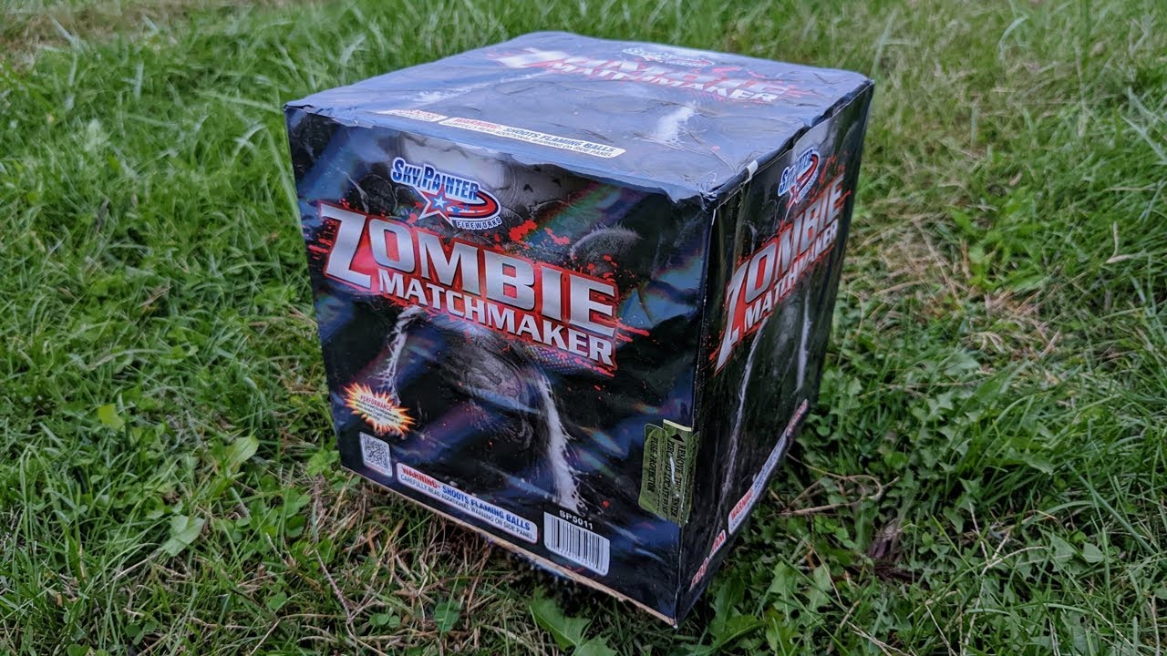 Zombie Matchmaker (500g Cake | 16 Shot) - Sky Painter Fireworks - YouTube
