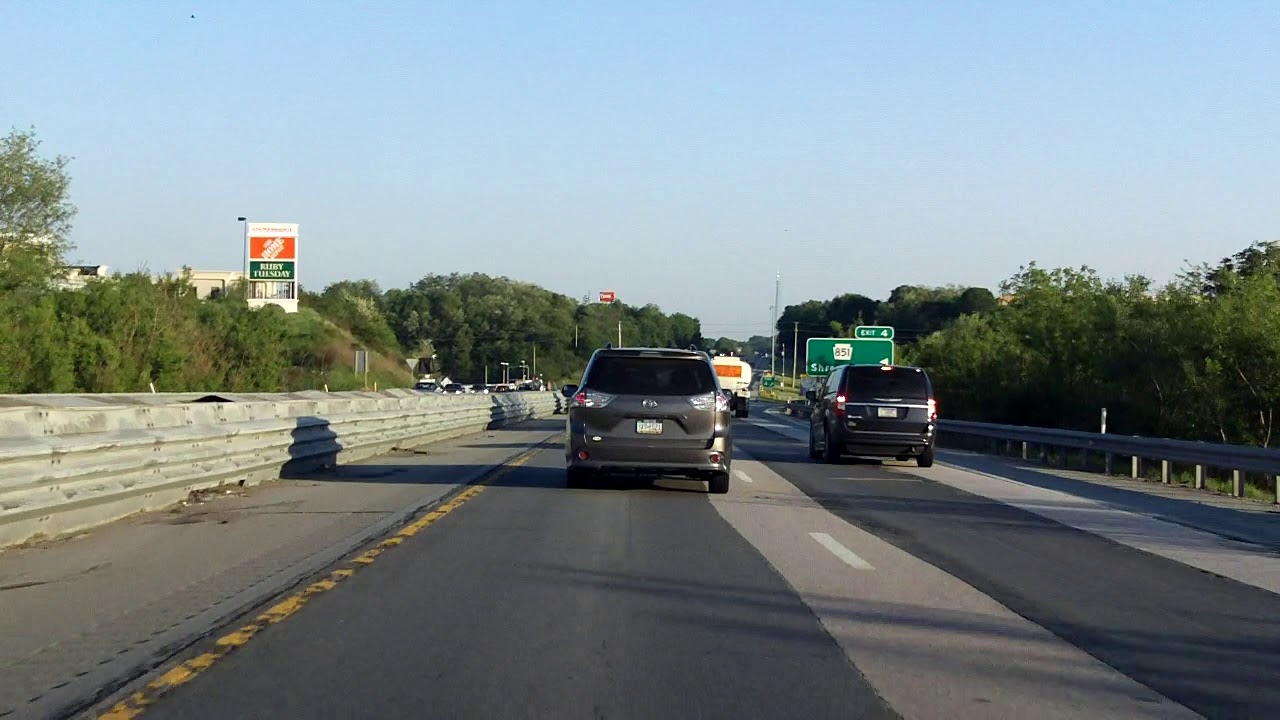Interstate 83 - Pennsylvania (Exits 8 to 1) southbound - YouTube