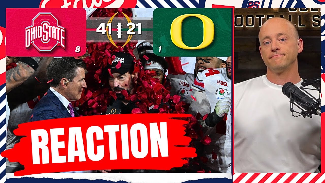 Ohio State Dominates Oregon - Josh Pate Playoff Reaction - YouTube