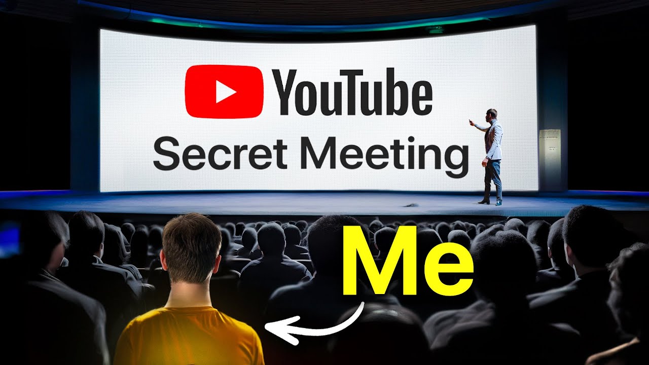I Snuck Into a Secret YouTube Meeting to Learn HIDDEN Secrets - YouTube