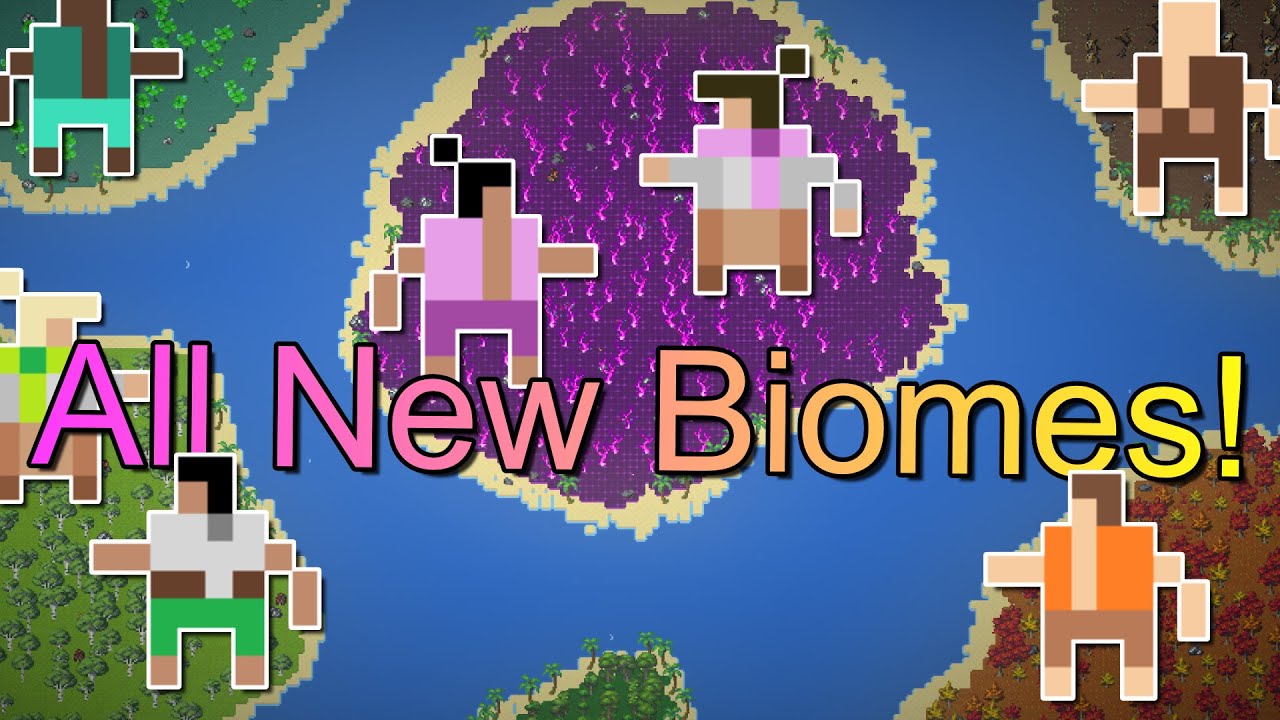 Making All WorldBox's NEW Biomes Fight To The Death! - YouTube