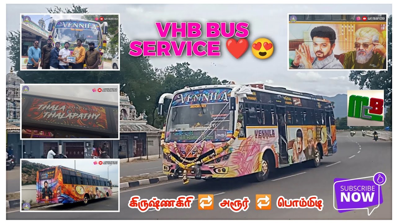 VHB ️💥 Brand New BS6 Bus Vlog Video #fdfs #harur #krishnagiri # ...