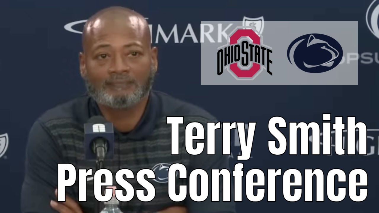 Ohio State vs Penn State: Interim Head Coach Terry Smith Press ...
