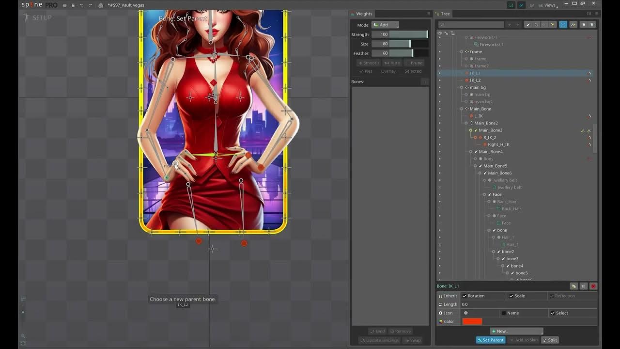 Spine 2D | How to use IK Constraint in Spine 2D - YouTube