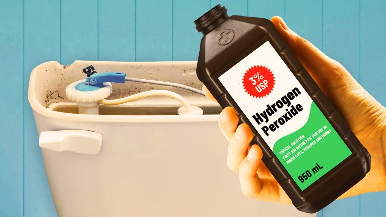 Pour Hydrogen Peroxide into Your Toilet Tank and Watch What Happens ...