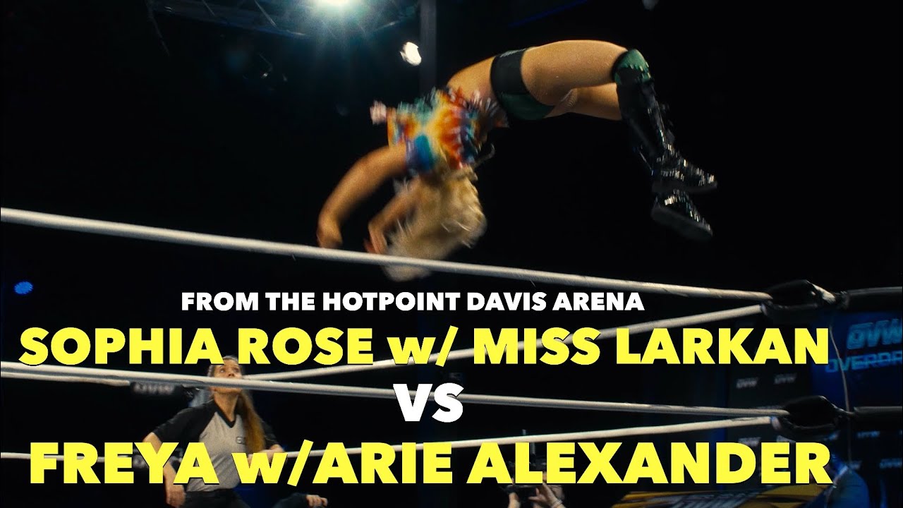 OVW Freya/Arie Alexander V Sophia Rose/Miss Larkan - YouTube