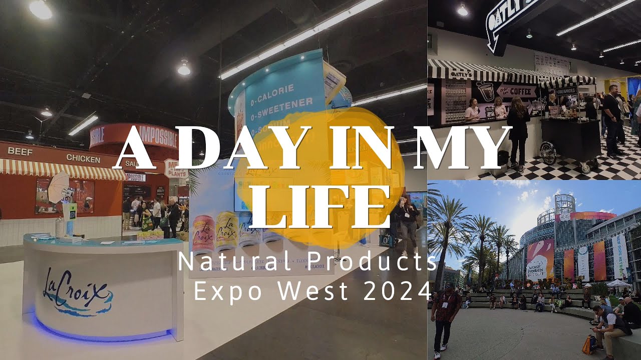 A Day in My Life Vlog | First Time Attending Expo West 2024| City Pop ...