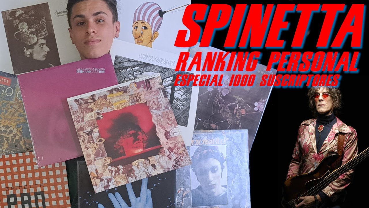 TOP Ranking PERSONAL de los DISCOS de SPINETTA. ESPECIAL 1000 ...