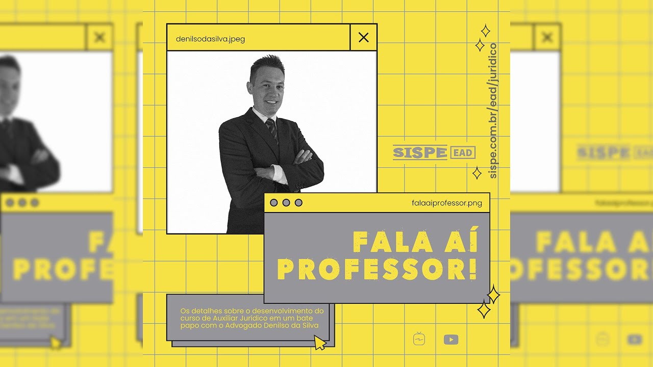 "Fala Aí Professor!" - Denilso da Silva / Auxiliar Jurídico - YouTube