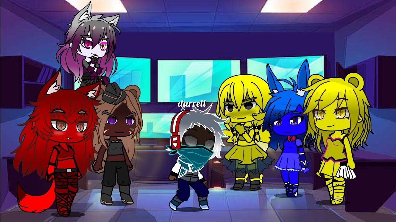 Surviving To 6 Am Fnia 1 Gacha Club Send Help Youtube