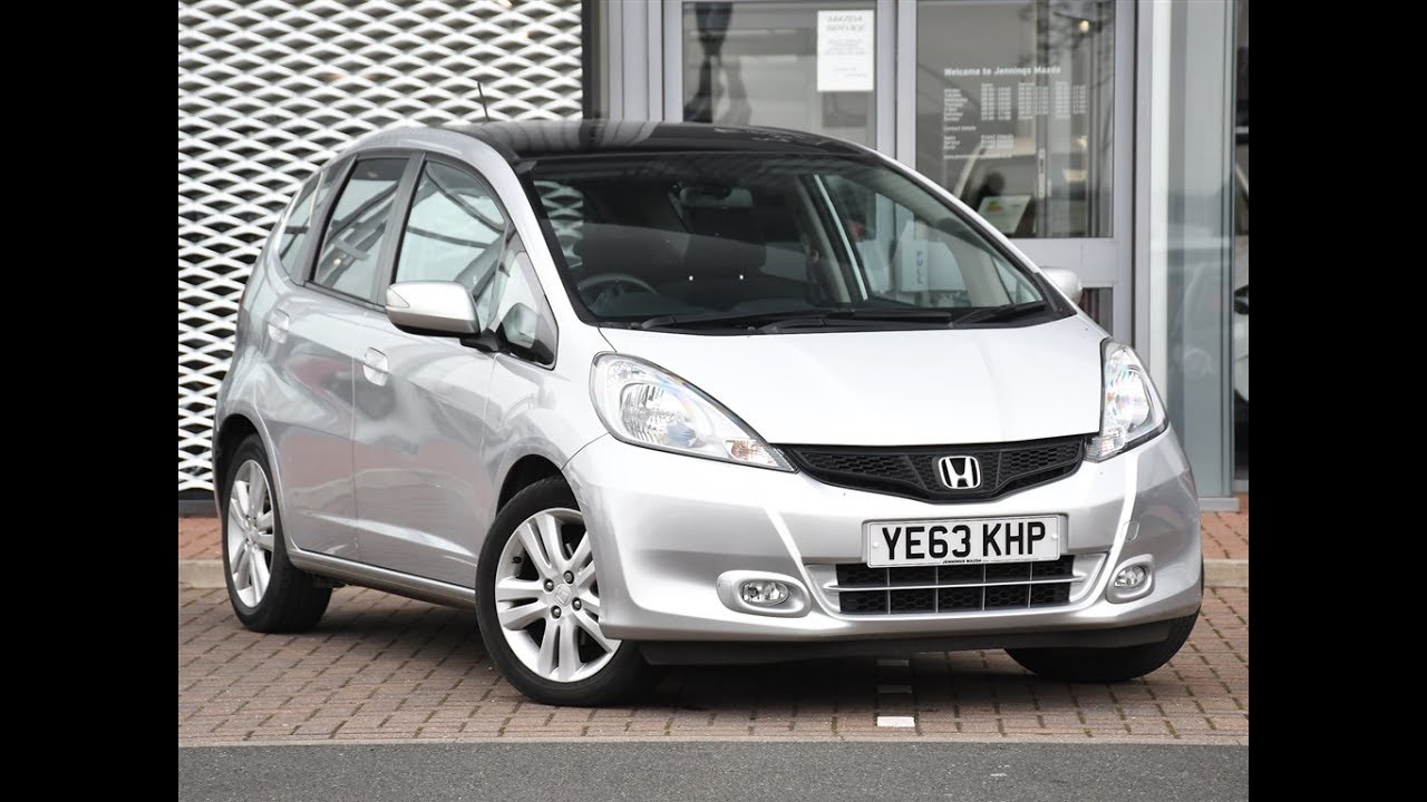 Used Honda JAZZ 1.4 i-VTEC EX 5dr Silver 2013 - YouTube