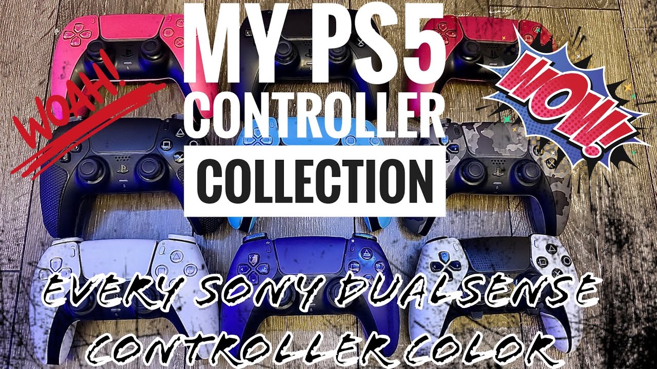 PS5 Dualsense Controller: My Collection of all PS5 controller colors ...