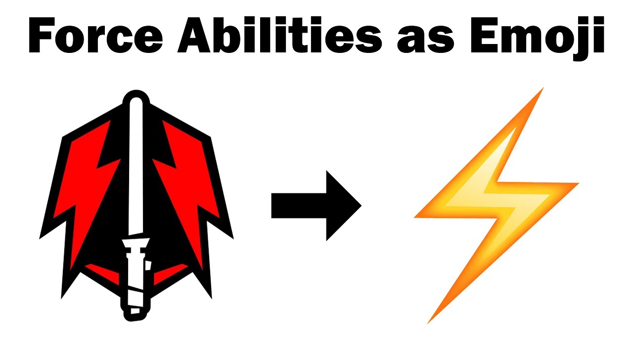 If Force Abilities Were Emoji - YouTube