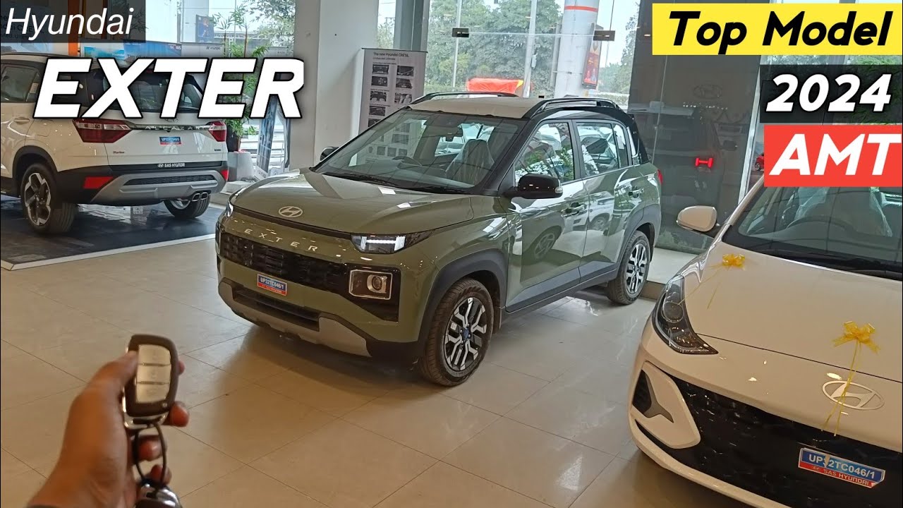 Hyundai Exter Top Model 2024 ️| Exter Sx(O) Connect Real-life Review 😍 ...